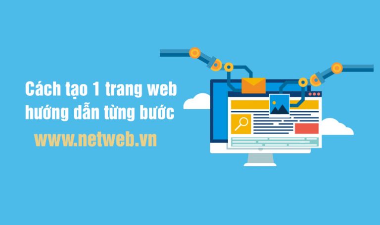 Cách tạo 1 trang web hướng dẫn chi tiết từng bước (2021) - www.netweb.vn
